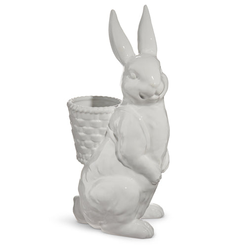 Bunny Rabbit WIth Basket Backpack, White (Pick Up Only) – Summer’s ...