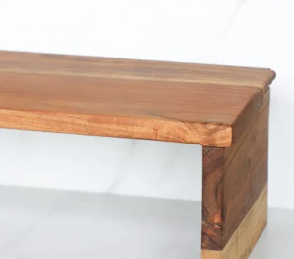 Natural Wood Riser – Summer’s Market Floral & Home Decor