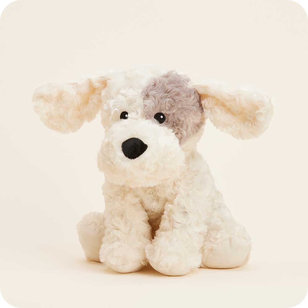 Warmies Stuffed Animal, Patch Curly Dog by Intelex – Summer’s Market ...