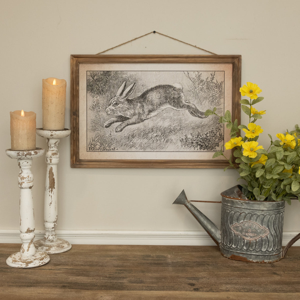 Hopping Down The Bunny Trail Bunny Rabbit Sign – Summer’s Market Floral ...