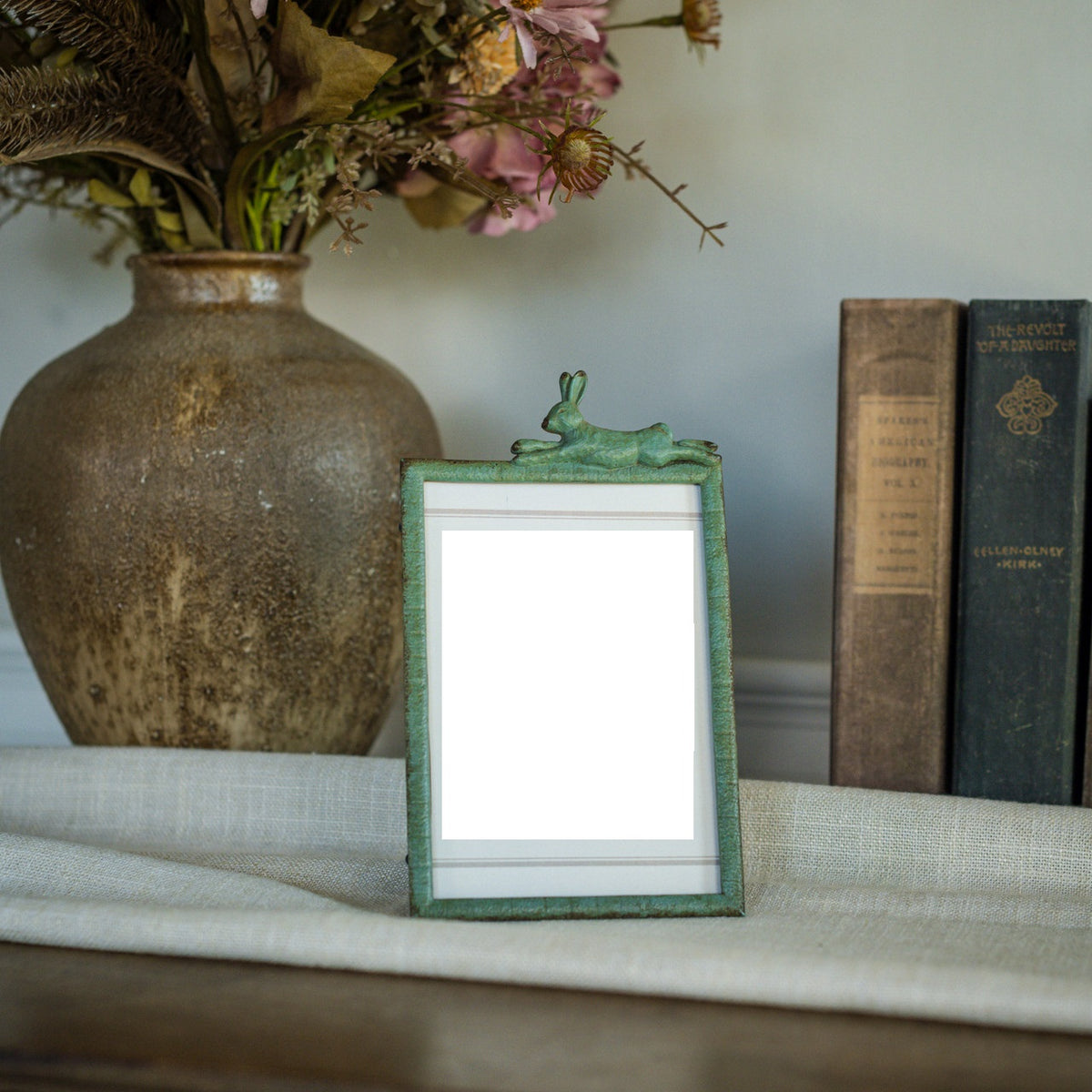 Bunny Rabbit Photo Frame – Summer’s Market Floral & Home Decor