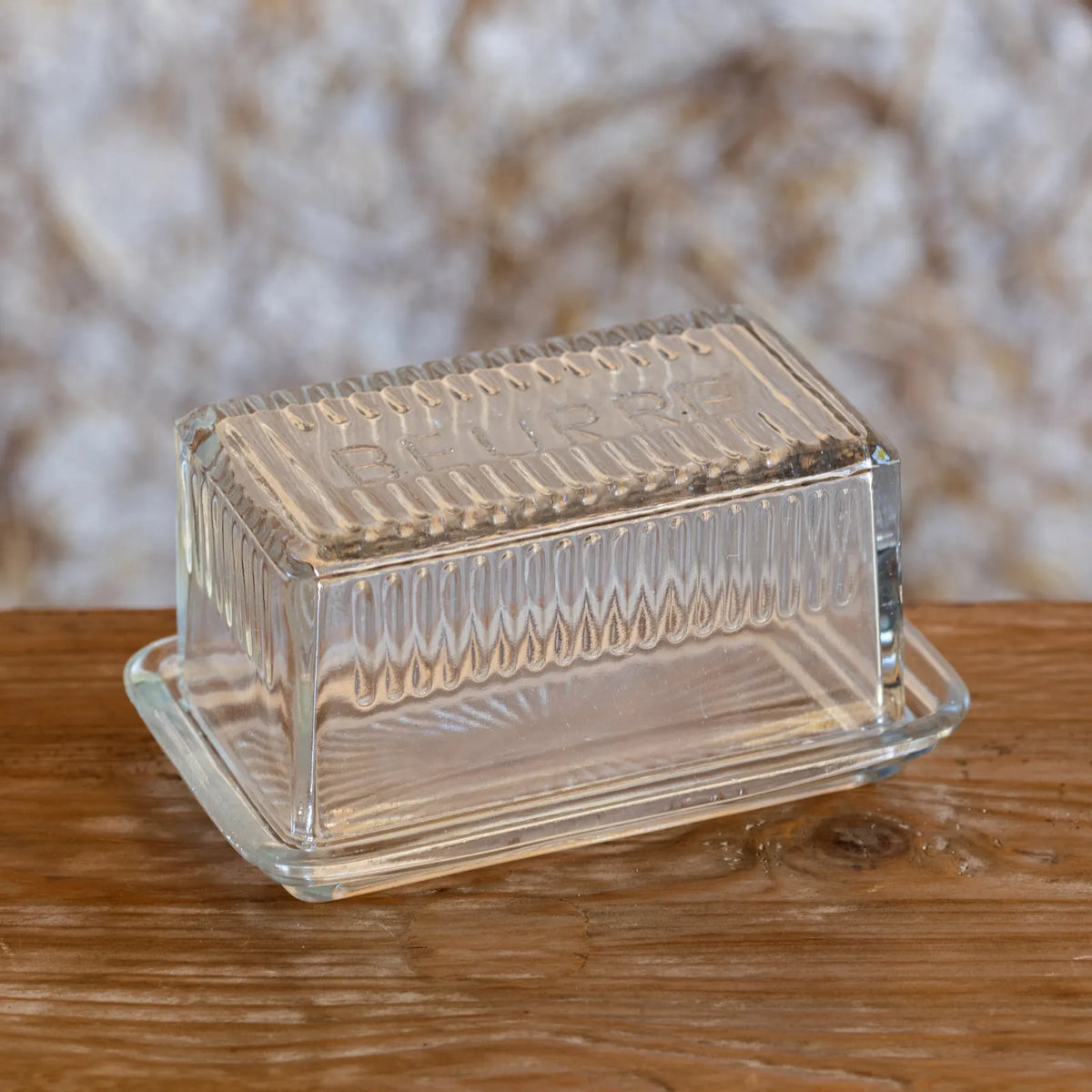 "Beurre" Vintage Style French Butter Dish by Porch View Home – Summer’s ...