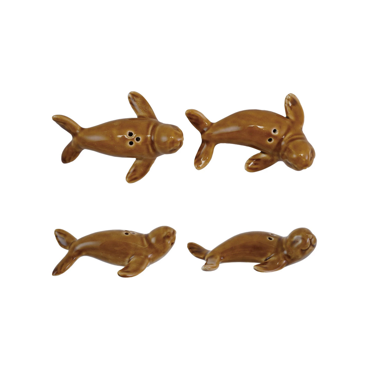 Vintage Reproduction Seal Shaped Salt & Pepper Shaker Set – Summer’s ...
