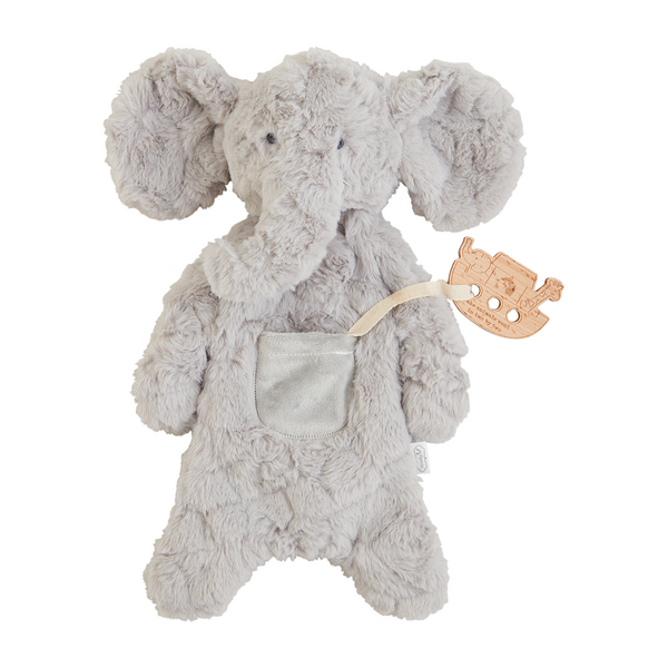 Elephant Noah's Ark Cuddle Plush Toy & Teether by Mud Pie – Summer’s ...
