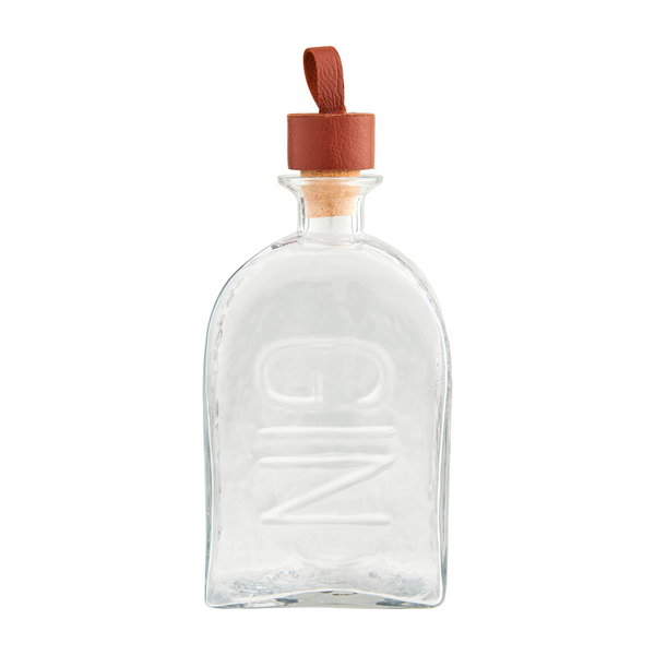 "Gin" Embossed Glass Decanter by Mud Pie (Pick Up Only) – Summer’s ...