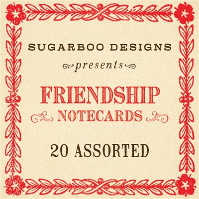 "Friendship" Note Card, Various Style Options – Summer’s Market Floral ...